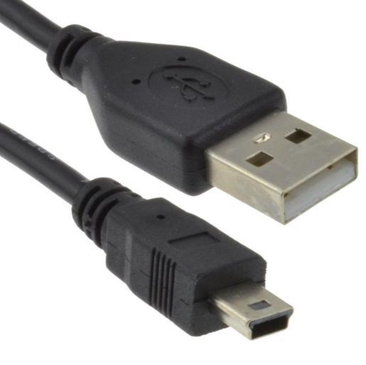 USB 2.0 Aansluitkabel | A-Connector naar Mini-B-Connector (B5 Pin) | 1 ...