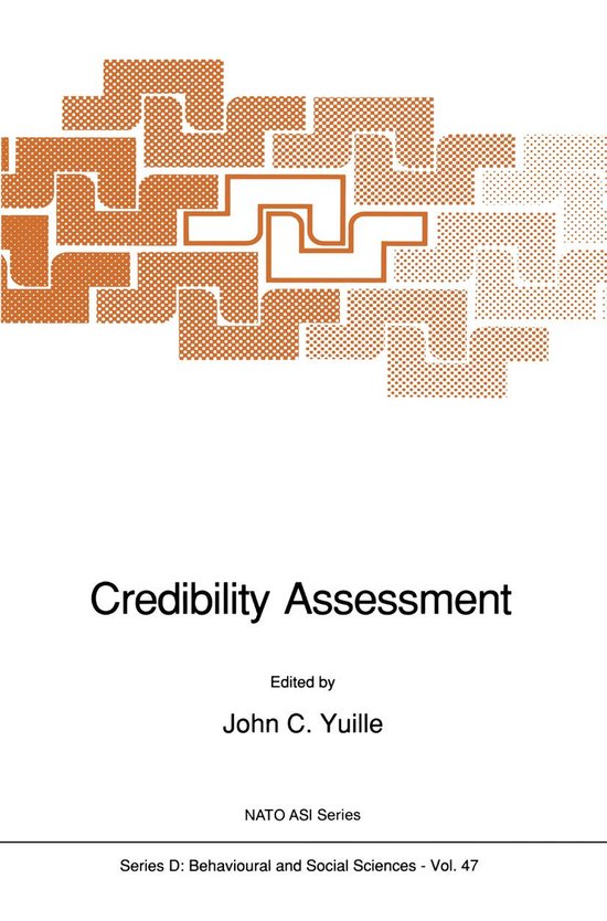Credibility Assessment (ebook), Nato Advanced Study Institute On ...