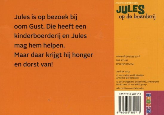 Jules - Jules op de boerderij, Annemie Berebrouckx | 9789055355716 ...