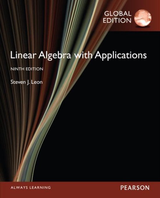 Linear Algebra with Applications, Global Edition | 9781292070599 ...
