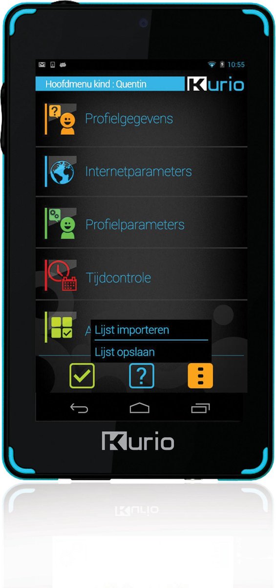 Kurio 4S Touch Tablet - zwart | bol.com