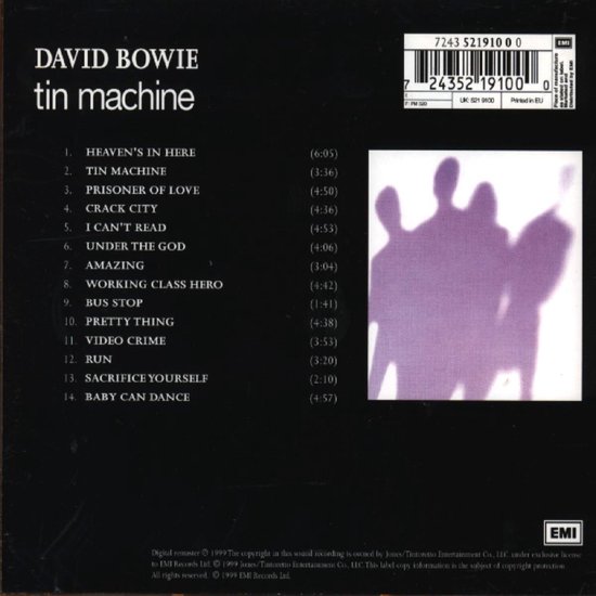Tin Machine, Tin Machine | CD (album) | Muziek | bol.com
