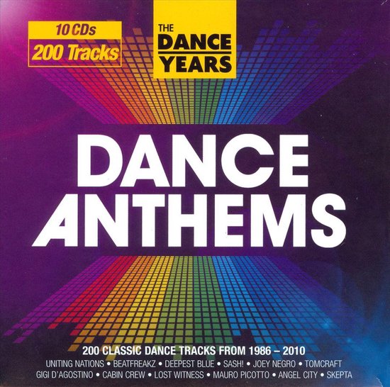 Dance Anthems-200 Classsic Dance Tracks From 1986-2010, V/a | CD (album ...