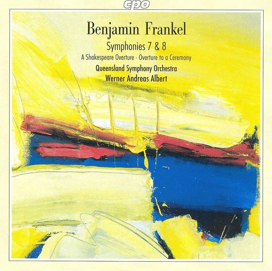 Frankel: Symphonies 7 & 8, etc / Albert, Queensland SO, B. Frankel | CD ...