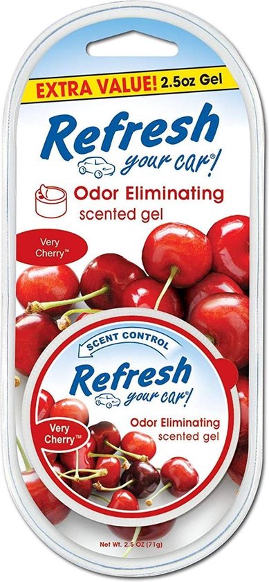 Refresh Your Car Gel Can Very Cherry 71 Gram | bol.com