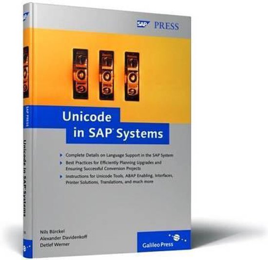 Unicode in SAP Systems | 9781592291359 | Nils Bürckel | Boeken | bol.com