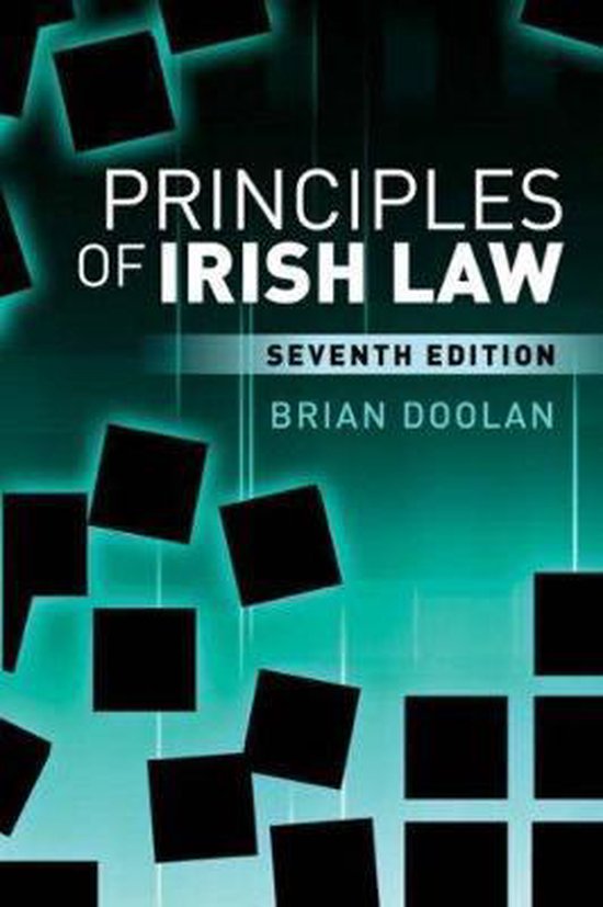 Principles of Irish Law | 9780717142071 | Brian Doolan | Boeken | bol