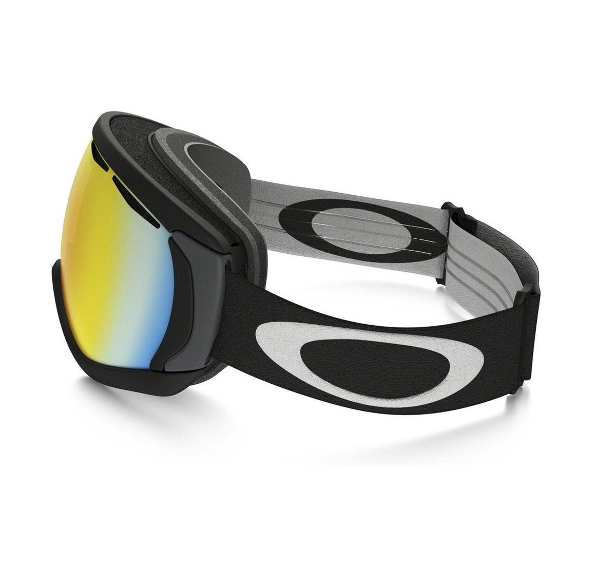 Oakley Canopy - Goggle - Fire Iridium (Cat.3 - ☀) - Matte Black | bol.com