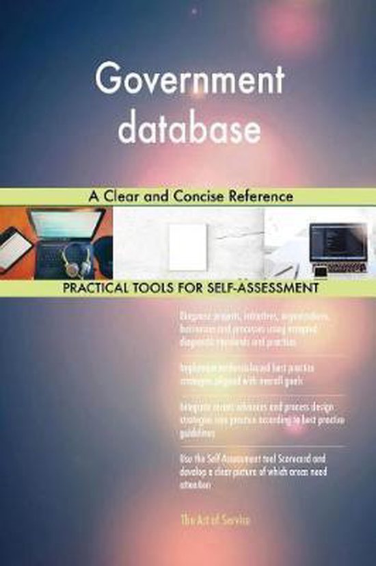 Government Database, Gerardus Blokdyk | 9781718841543 | Boeken | bol.com