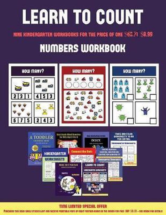 Numbers Workbook- Numbers Workbook (Learn to count for preschoolers ...