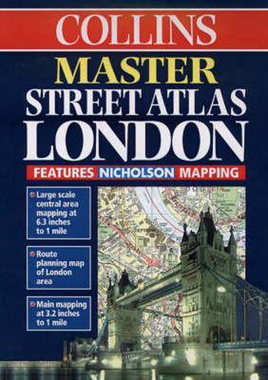 Master Street Atlas London | 9780004488370 | Boeken | bol.com