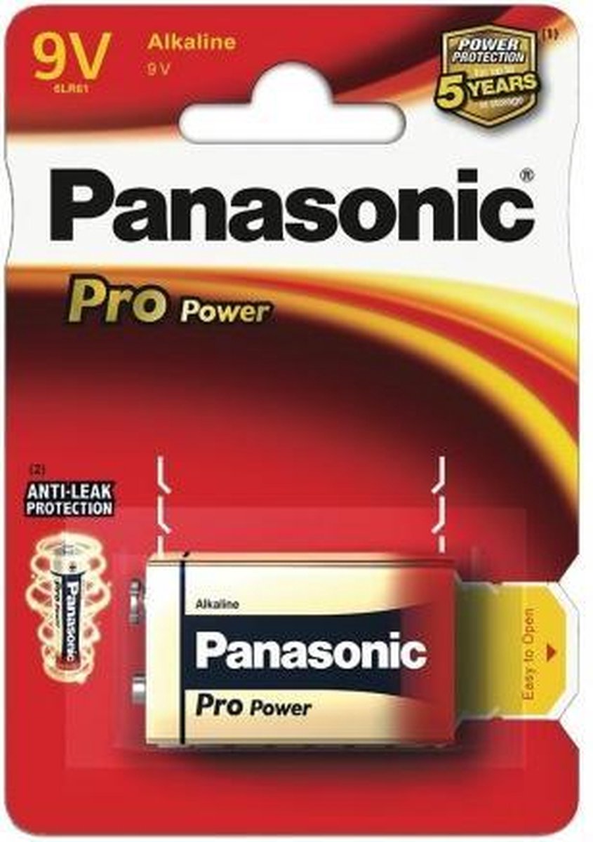 Panasonic 9V Pro Power 6LR - 1 stuk | bol.com