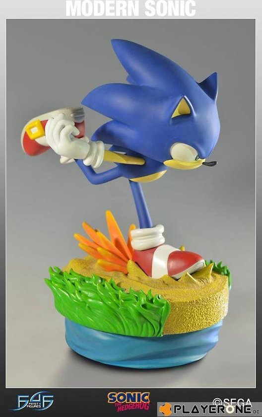 SONIC THE HEDGEHOG - Modern Sonic Statue 15" ( LIMITED 1650 ex ) | bol