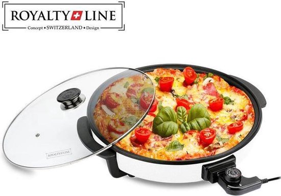 Royalty Line Party pan Ø 40 cm 1500W / Wit - Hot Item! | bol