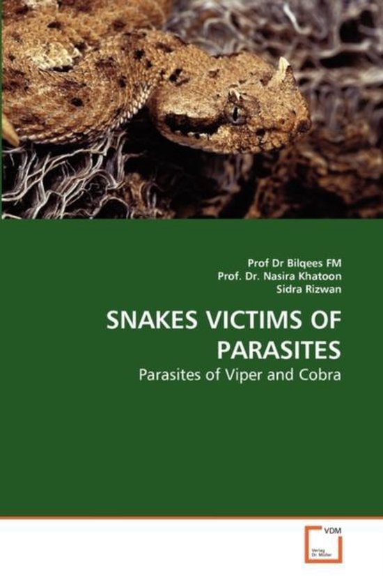Snakes Victims of Parasites | 9783639267945 | Fm | Boeken | bol