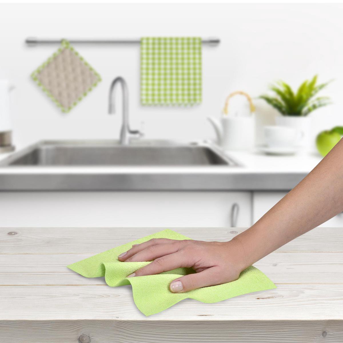 Linges à vaisselle en microfibre Eden® Professional - lavables à 95 ° C ...