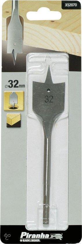 Piranha Platte houtboor (speedboor) 32mm X52070 | bol