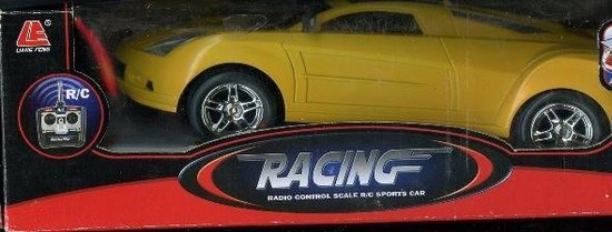 R.C. Racing sport car/ gele auto | bol