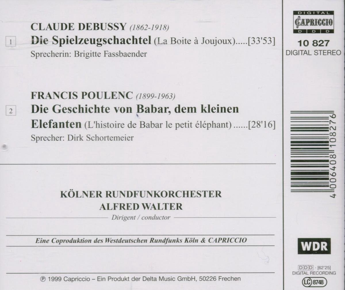 Kölner Rundfunkorchester, Alfred Walter - Debussy: Children's Corner ...