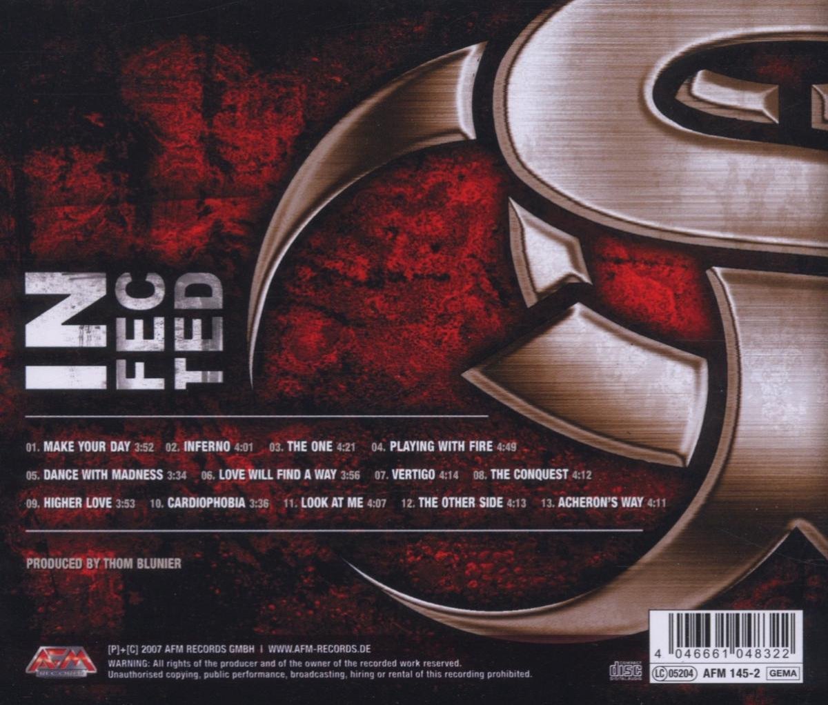 Shakra - Infected, Shakra | CD (album) | Muziek | bol.com