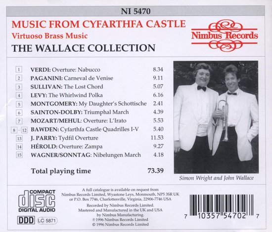 Virtuosi Victorian Brass Music - The Wallace Collection - The Origin Of ...