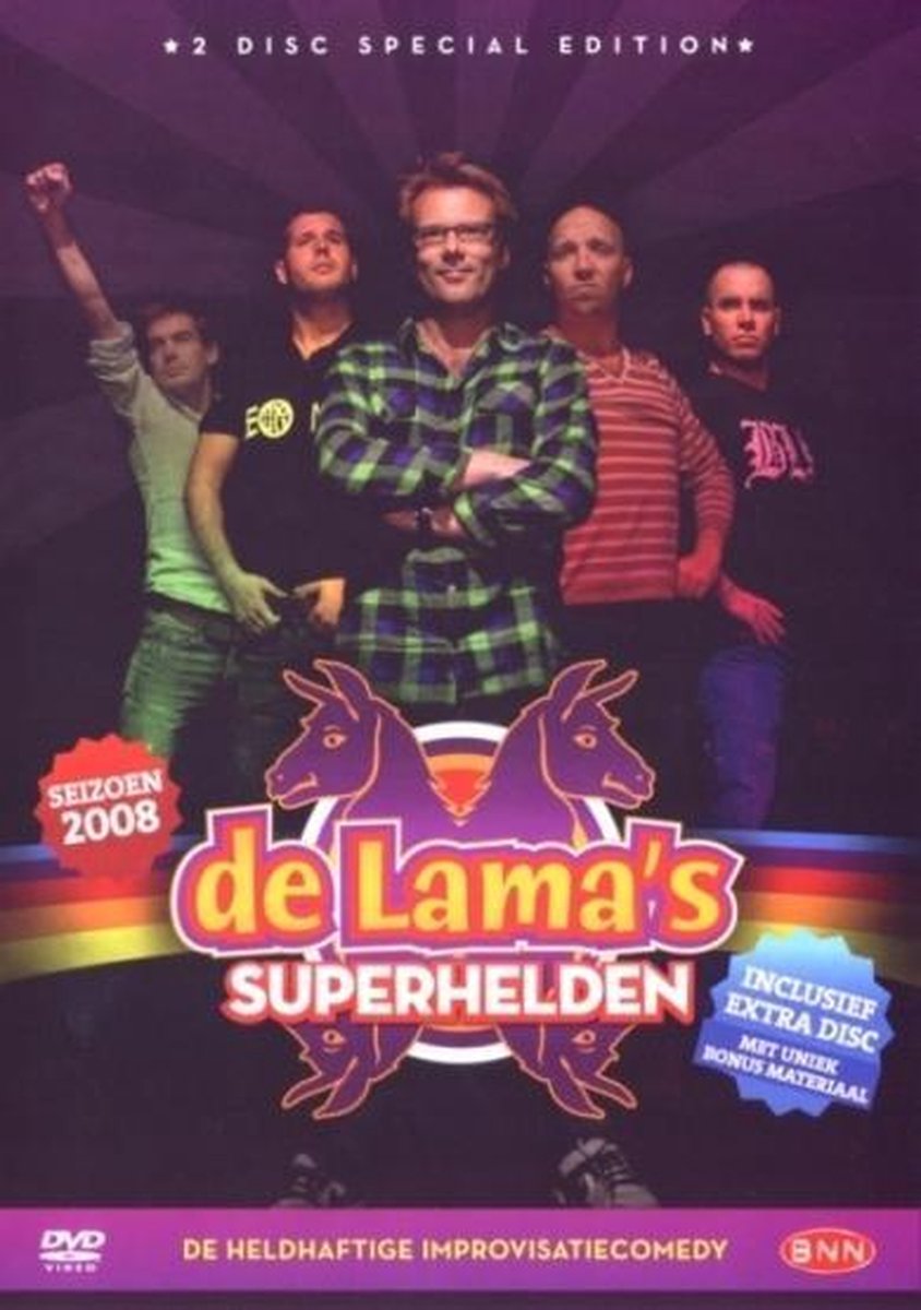 De Lama's - Superhelden (2DVD) (Dvd), Tijl Beckand | Dvd's | bol