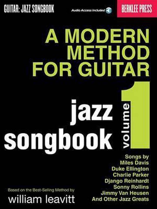 A Modern Method for Guitar - Jazz Songbook, Vol. 1, Baione, Larry ...