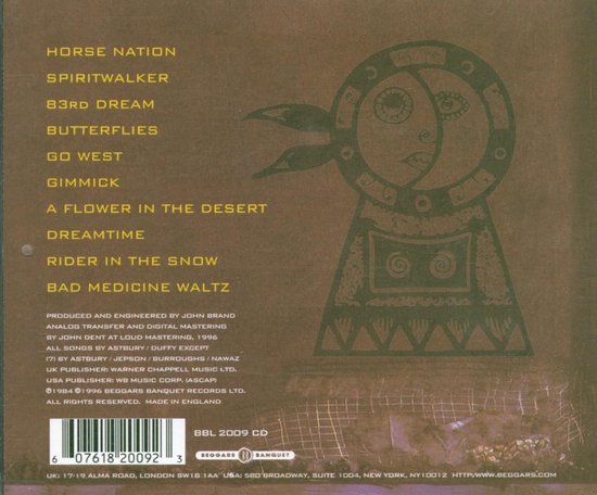 The Cult Dreamtime - 1xCD album met 83rd Dream - 1986 | bol