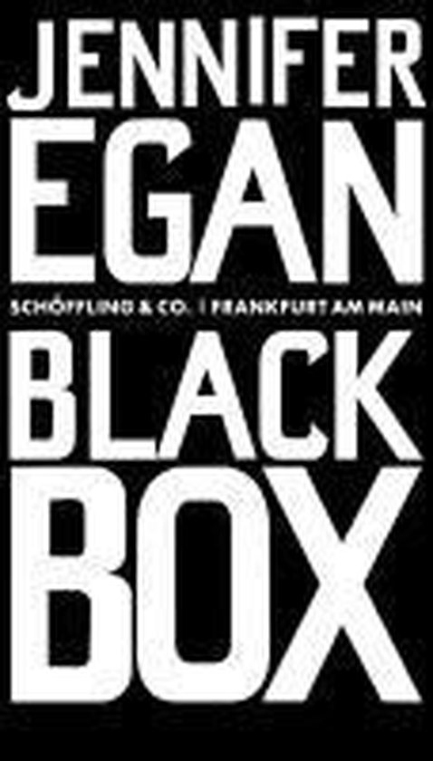 Black Box, Jennifer Egan | 9783895612510 | Boeken | bol.com