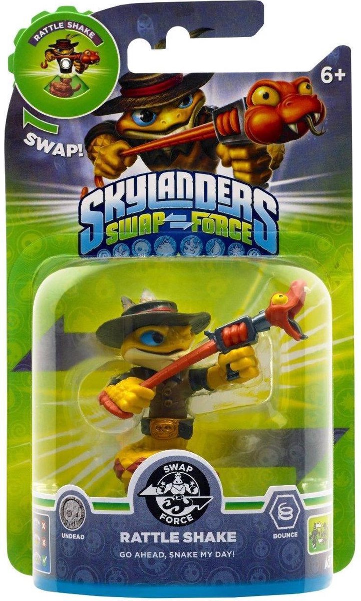 Skylanders Swap Force Rattle Snake Swap Force Figurine | Games | bol.com