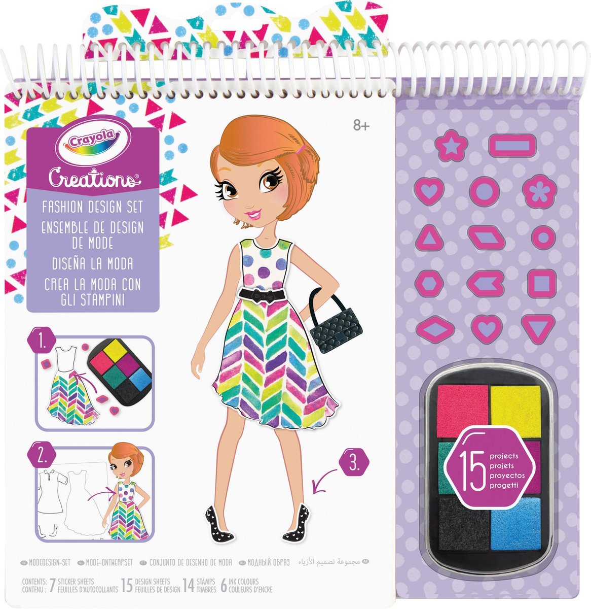 Crayola Creations Fashion Design Set | bol.com