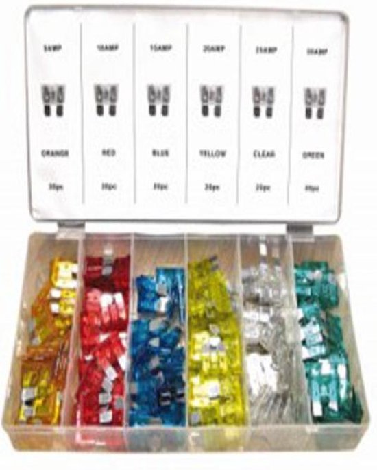 Assortiment Zekeringen 120 stuks | bol.com