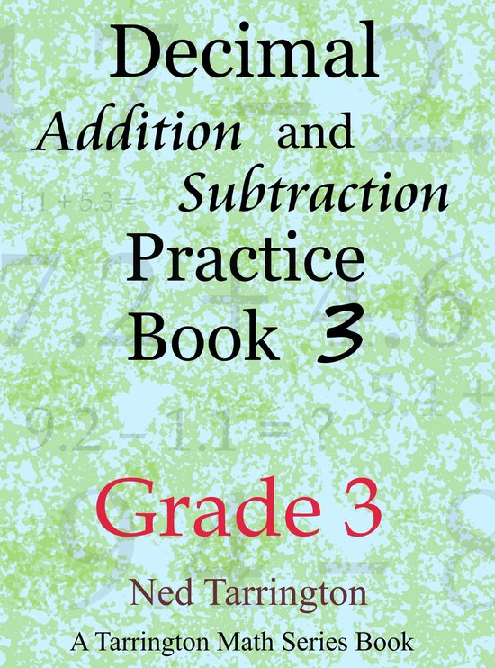 Grade 3 Decimal Addition and Subtraction Practice 3 - Decimal Addition ...