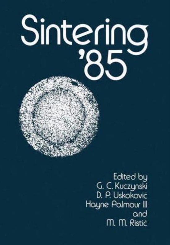 Sintering '85 | 9780306425417 | G. C. Kuczynski | Boeken | bol.com