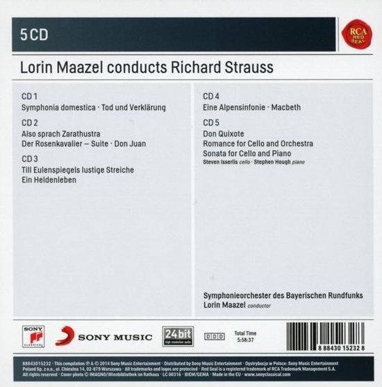 Conducts Strauss, Lorin Maazel | CD (album) | Muziek | bol.com
