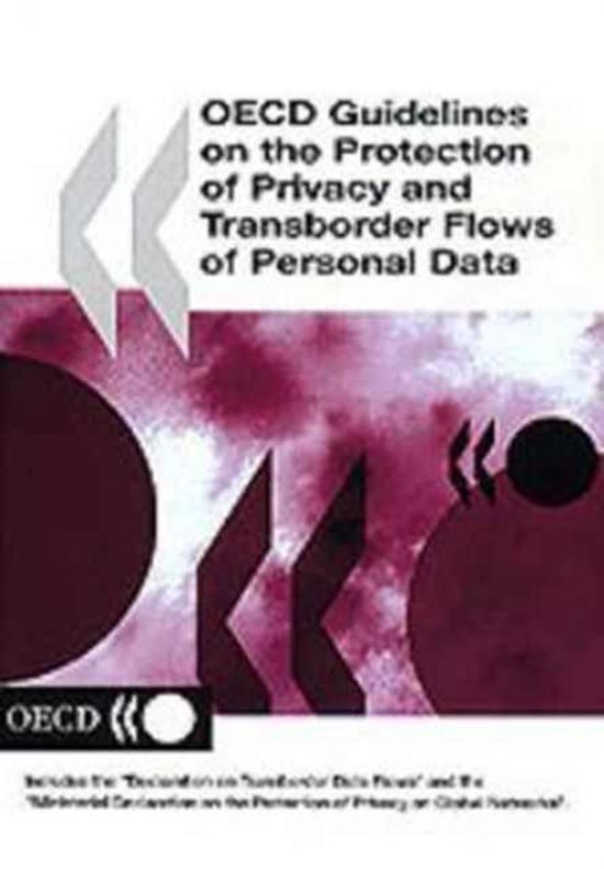 Oecd Guidelines on the Protection of Privacy and Transborder Flows of ...