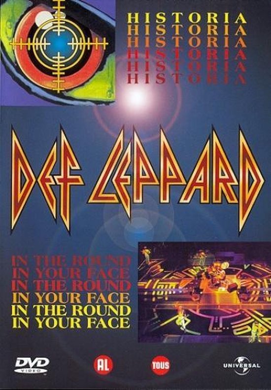 Def Leppard - Historia & In The Round In Your Face (Dvd) | Dvd's | bol