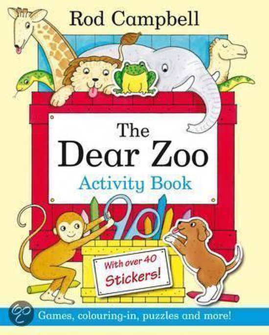 Dear Zoo Activity Book, Rod Campbell | 9780230752610 | Boeken | bol.com