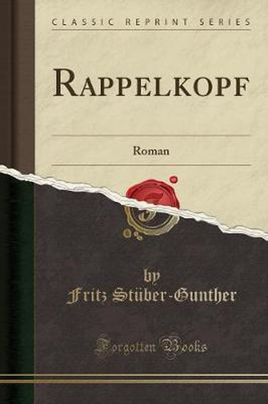 Rappelkopf, Fritz Stuber-Gunther | 9780666312990 | Boeken | bol