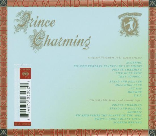 Prince Charming, Adam & the Ants | CD (album) | Muziek | bol.com