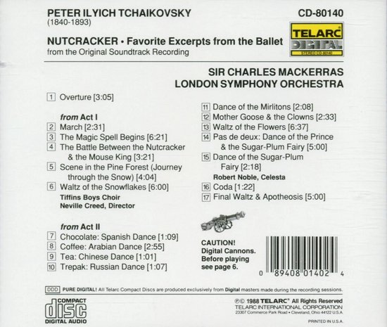 Tchaikovsky/The Nutcracker Suite, London Symphony Orchestra | CD (album ...