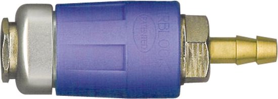 CriKo veiligheids-snelkoppeling voor compressor - Met slangpilaar Ø 8 ...