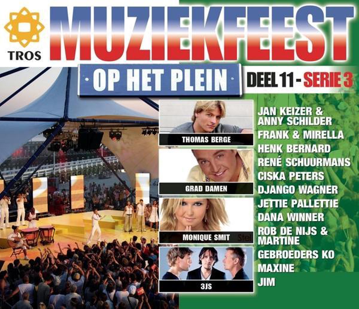Muziekfeest Op Het Plein 3/11, Various | CD (album) | Muziek | bol
