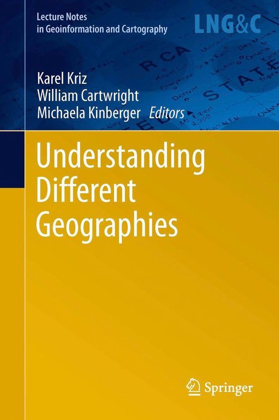 Lecture Notes in Geoinformation and Cartography - Understanding ...