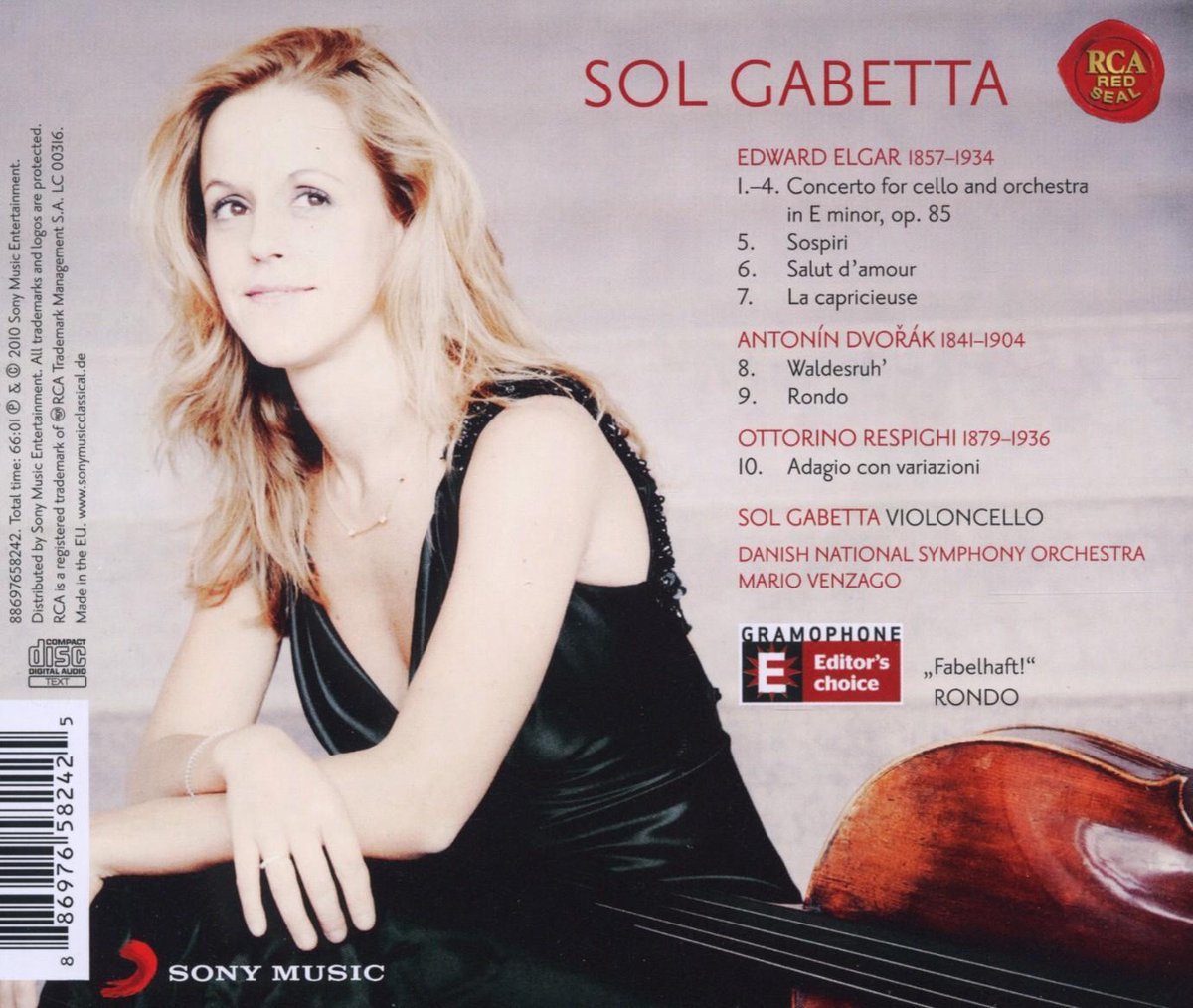 Elgar: Cello Concerto, Gabetta, Sol | Muziek | bol
