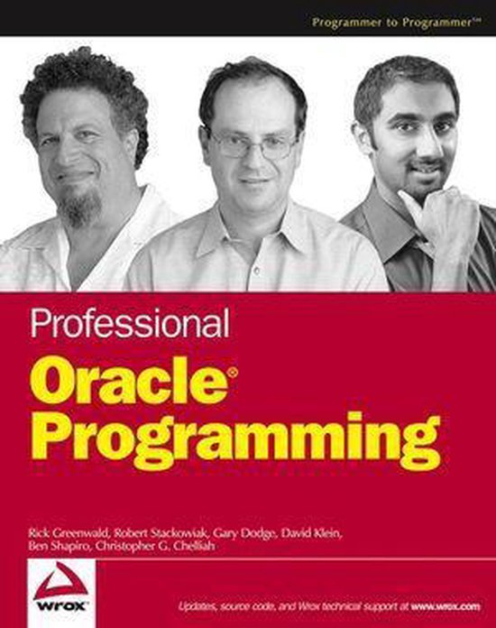 Professional Oracle Programming, Richard Greenwald | 9780764574825 | Boeken | bol