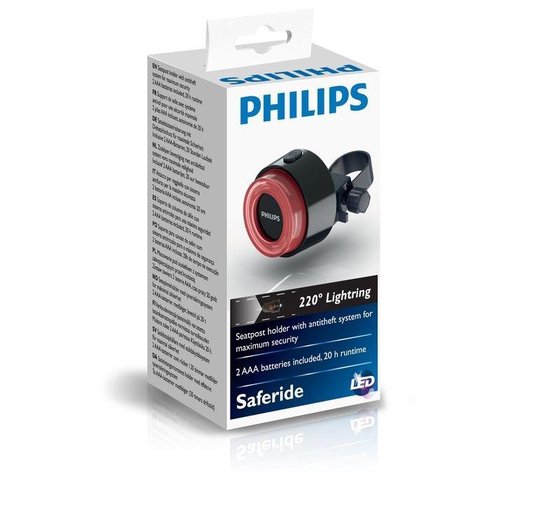 Philips LED Bike lights SafeRide SRRBLGBLX1 | bol.com