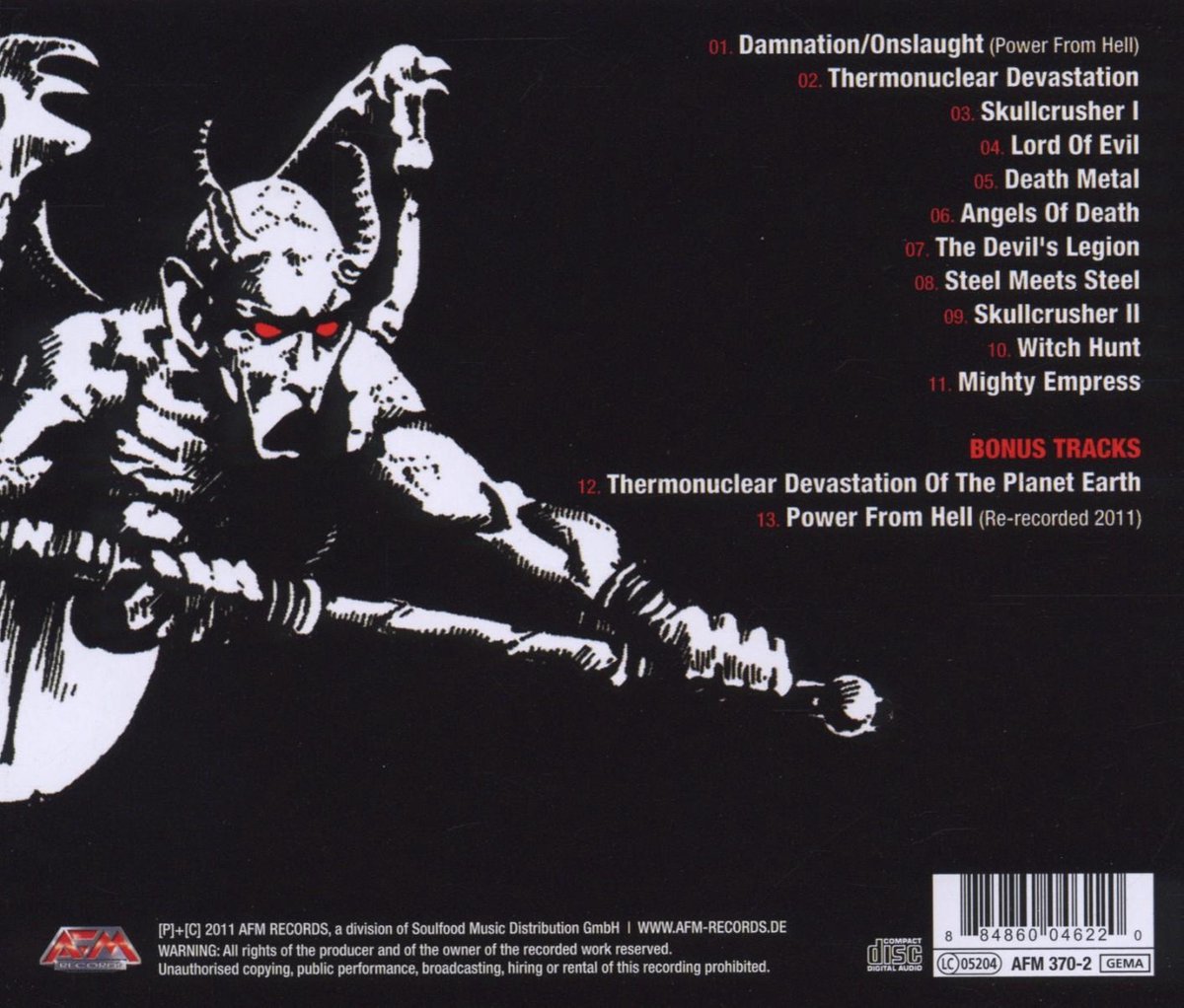 Power From Hell, Onslaught | CD (album) | Muziek | bol.com