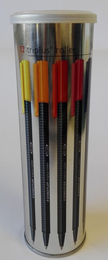 Triplus Roller in metalen blikje (12stuks) - Staedtler | bol.com