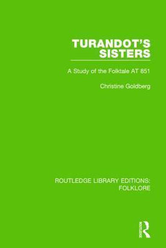 Turandot's Sisters | 9781138844117 | Christine Goldberg | Boeken | bol